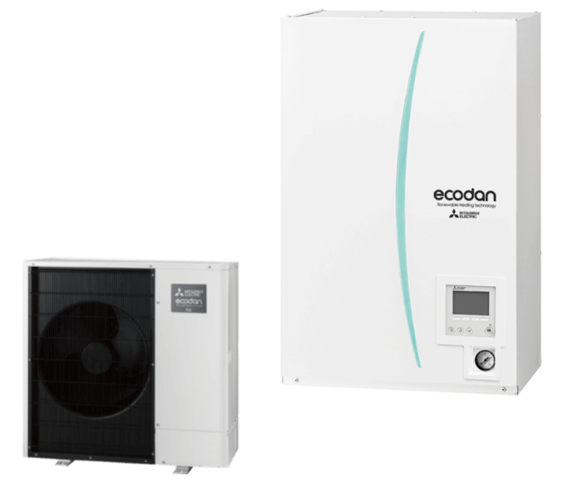 Õhk-vesi soojuspump ME Ecodan D Power Inverter hüdro - Kliimakaubamaja